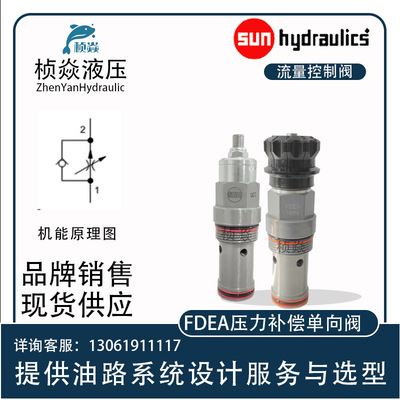 FDEA-LAN SunHydraulics 太阳液压阀 FDFA-LAN FDFA-HAN 节流阀