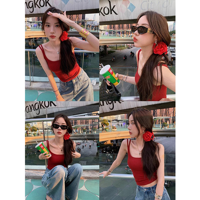 【送运费险】美背双肩吊带背心女