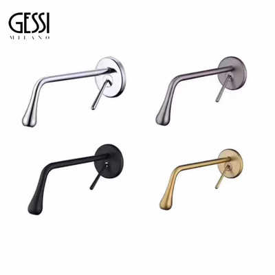 GESSI暗装入墙式水滴水龙头铜