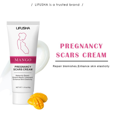 新款推荐lifusha芒果去妊娠霜mango stretch mark cream remove