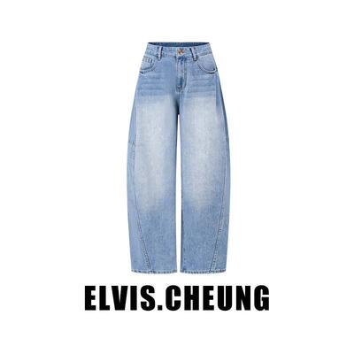 ELVIS.CHEUNG牛仔经典弯刀裤