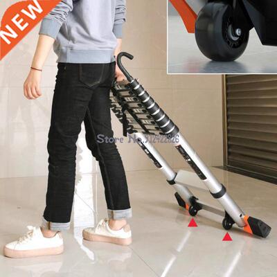 Multifunctional telescopic ladder thickened aluminum alloy P
