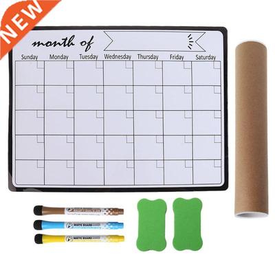 Monthly Planner Magnetic Whiteboard Fridge Magnets Drawing M