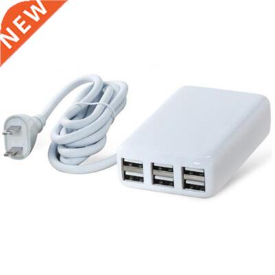 US Multi-function 6 USB Ports Wll usb Chrger 5V 6 Power