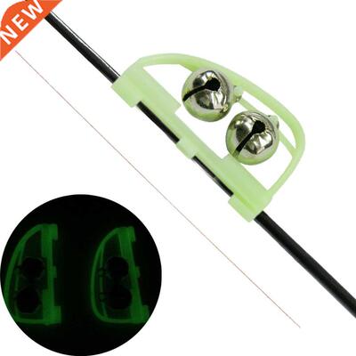 Lumnous Double Slder Sea Fshng Rod Mounted Nght Fshng