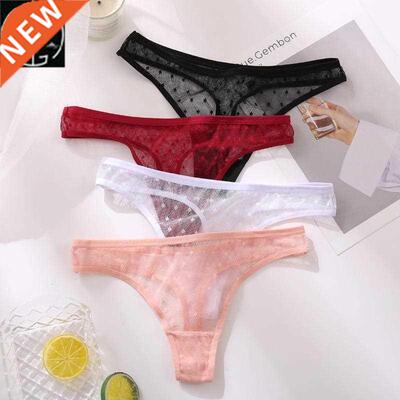3PCS/Set Sexy Panties Ms G-String Thong Lace Underwear性感裤
