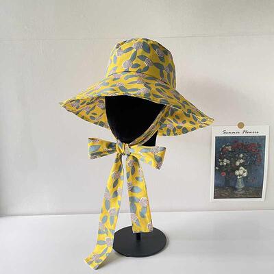 Women's Hat Bucket Hat Panamanian Women Four Seasons Fisherm
