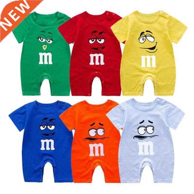 2022 Cheap Cotton Funny Baby Romper Short Baby Clothing Summ