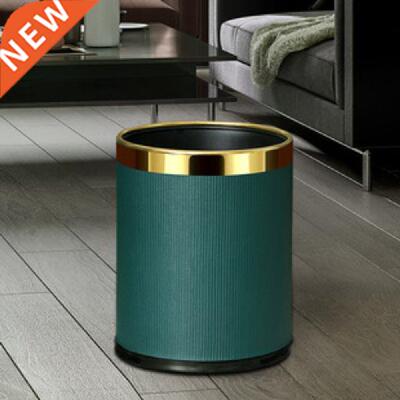 Bathroom Garbage Trash Can Luxury Metal Office Bedroom