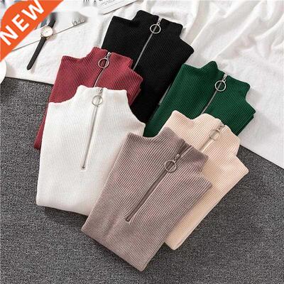 Sexy Turtleneck Sweter Women 2022 utumn Winter Clothes Sue