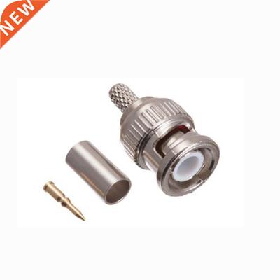 BNC Male Plug Window Crimp Connector Converter For RG316 RG1