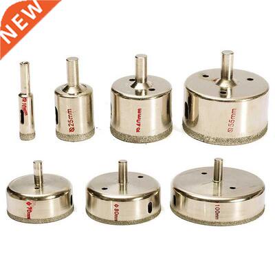7Pcs/Set Metal Diamond Coated Core Hole Tile Marble Glass Sa
