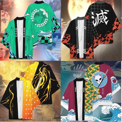 New Demon Slayer Kamado Tanjirou Agatsuma Zenitsu Cosplay Co