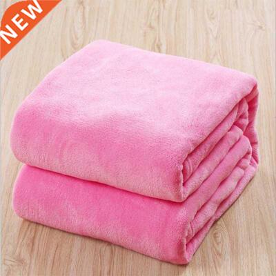 Coral Fleece Flannel Blankets For Beds Faux Fur Mink Throw S
