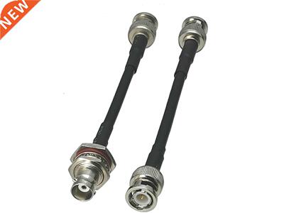 1Pcs RG58 BNC Male plug to BNC Male & BNC Female jack Co
