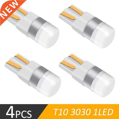4 Pcs Super Bright 3030 SMD T10 LED W5W Car dome Light Auto