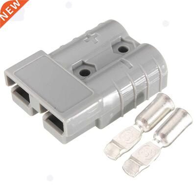 600V 50A 8AWG Wire Battery Quick Connector Plug Connect Term