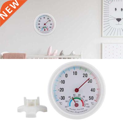 4Pcs Dial Thermometer Hygrometer Desktop Induction Temperatu