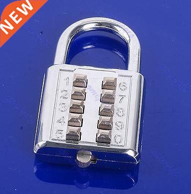 S10 5 Digit Push-Button Combination Number Luggage Travel
