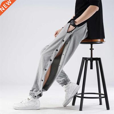 New Open-Breasted Guard Men Pants Sprng Summer Thn Cotton