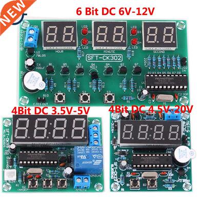 LED Electronic Clock Module Alarm Countdown Stopwatch Multi-