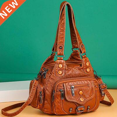 New Fashion High Quality Woman Messenger Bag Luxury Soft Lea