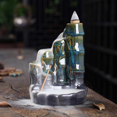 AT69 -Ceramic Incense Burners Backflow Incense Burner