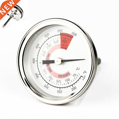 Barbecue BBQ Soker Grill Gauge 300 Degree Centigrade Stainl