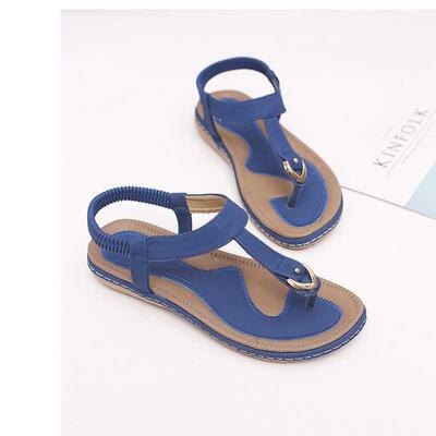 New Women Sandals Flat Heel Summer Casual Flip Flops Single
