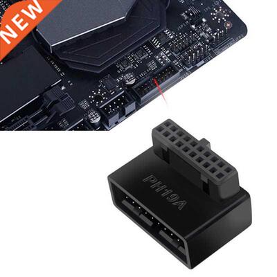 USB3.0 19/20Pin Steering Joint Socket Desktop Computer Mothe