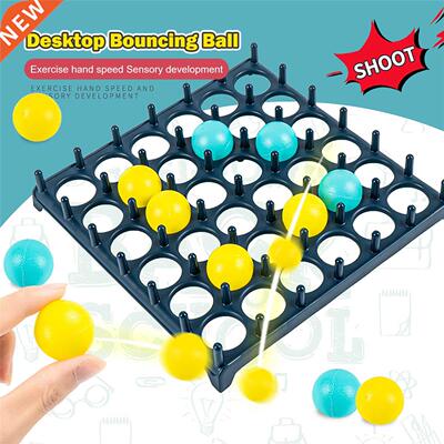 1 Set Bounce Off Game Jumping Ball Board Games Kids