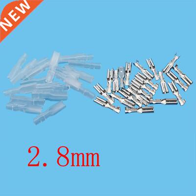 50Pairs 2.8mm Female Spade Crimp Terminals Connector Wire Cr