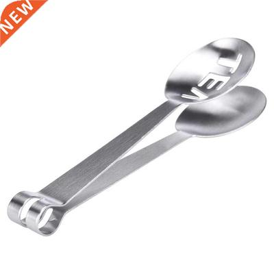 2 Pieces Stainless Steel Tea Bag Squeezer Teabag Tong