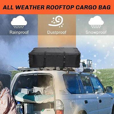 1 Set Car Roof Luggage Storage Bag Waterproof Large Capacity