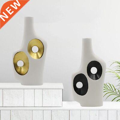 Modern Ceramic Vases Minimalism Geometric Decorative Flower