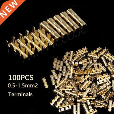 100Pcs U-type Docking Connector Line Pressing Button Quick 0