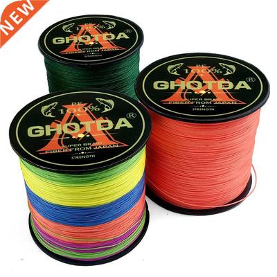 GHOTD 8/4 Strnds 100M High Brided Line PE Fishing Line S