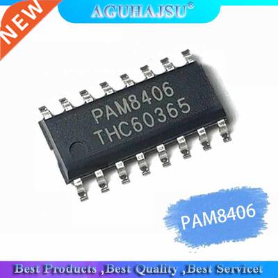 5pcs/lot PAM8406DR PAM8406 SOP16 molewei stereo audio amplif