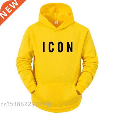 Autumn Winter Sweatshirts Fashion ICON Print Mens Hoodies Wa