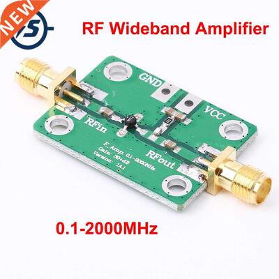 0.1-2000MHz RF Wideband Amplifier 30dB low-noise LNA Broadba