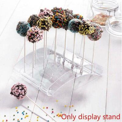 20Holes Acrylic Stands Cake Lollipop Display Cake Candy