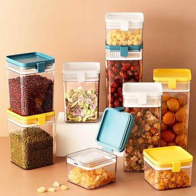 Food Container Plastic Transparent Moisture-Proof Storage