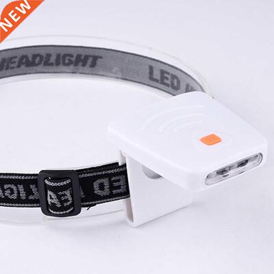 Hat Skull Lamp White Headlights With USB Charging Cable LED