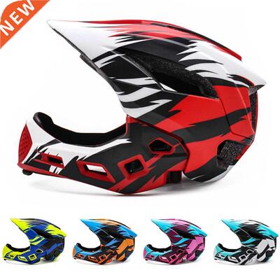 Children Cycling Helmet Detachable Full Face Kids Bike Sport