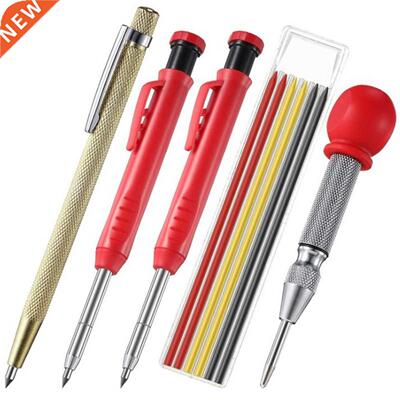 Woodworking Activity Pen Solid Carpenter Pencil Set With 6 R