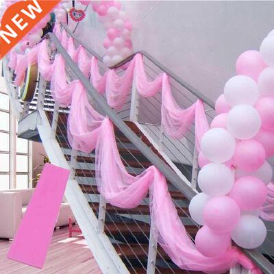 5meter/lot sheer crystal organza tulle roll fabric for weddi