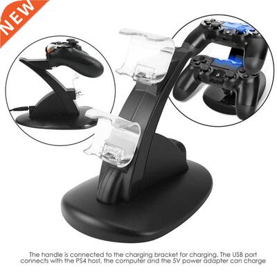NEW LED Dual USB Charging Charger Dock Stand Cradle Docking