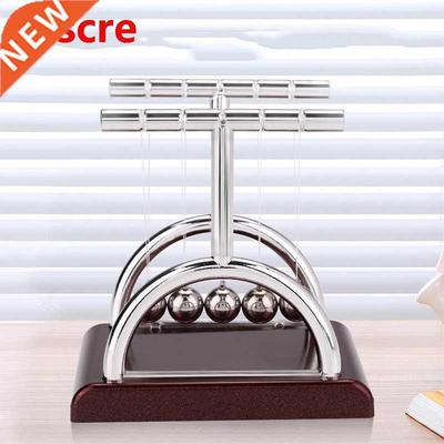 Newton's Crle Desk Table Decor Metal Pendulum Ball Newton
