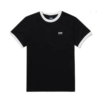 FILA/斐乐针织棉涤套头圆领正肩短袖FS2RSG2152F QS仓