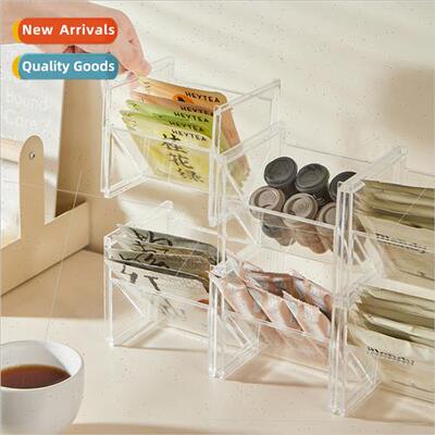 Tea Bag Organizer Capsule Coffee Desktop Organizer Pantry Sh